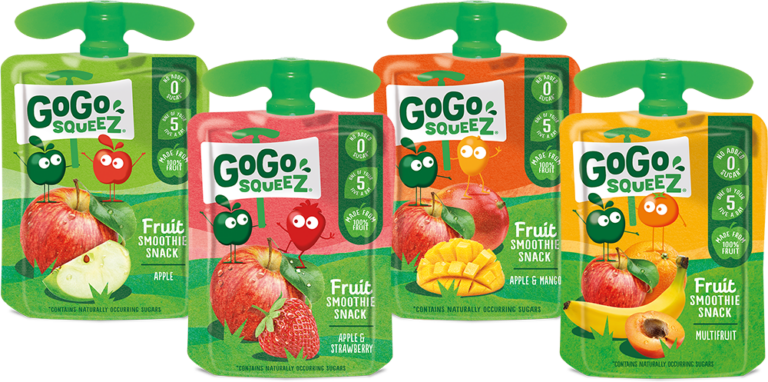 GoGo squeeZ – Fruit & Yogurt Snack Pouches. Healthy Snacks For Kids.