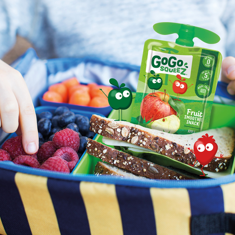 GoGo squeeZ – Fruit & Yogurt Snack Pouches. Healthy Snacks For Kids.